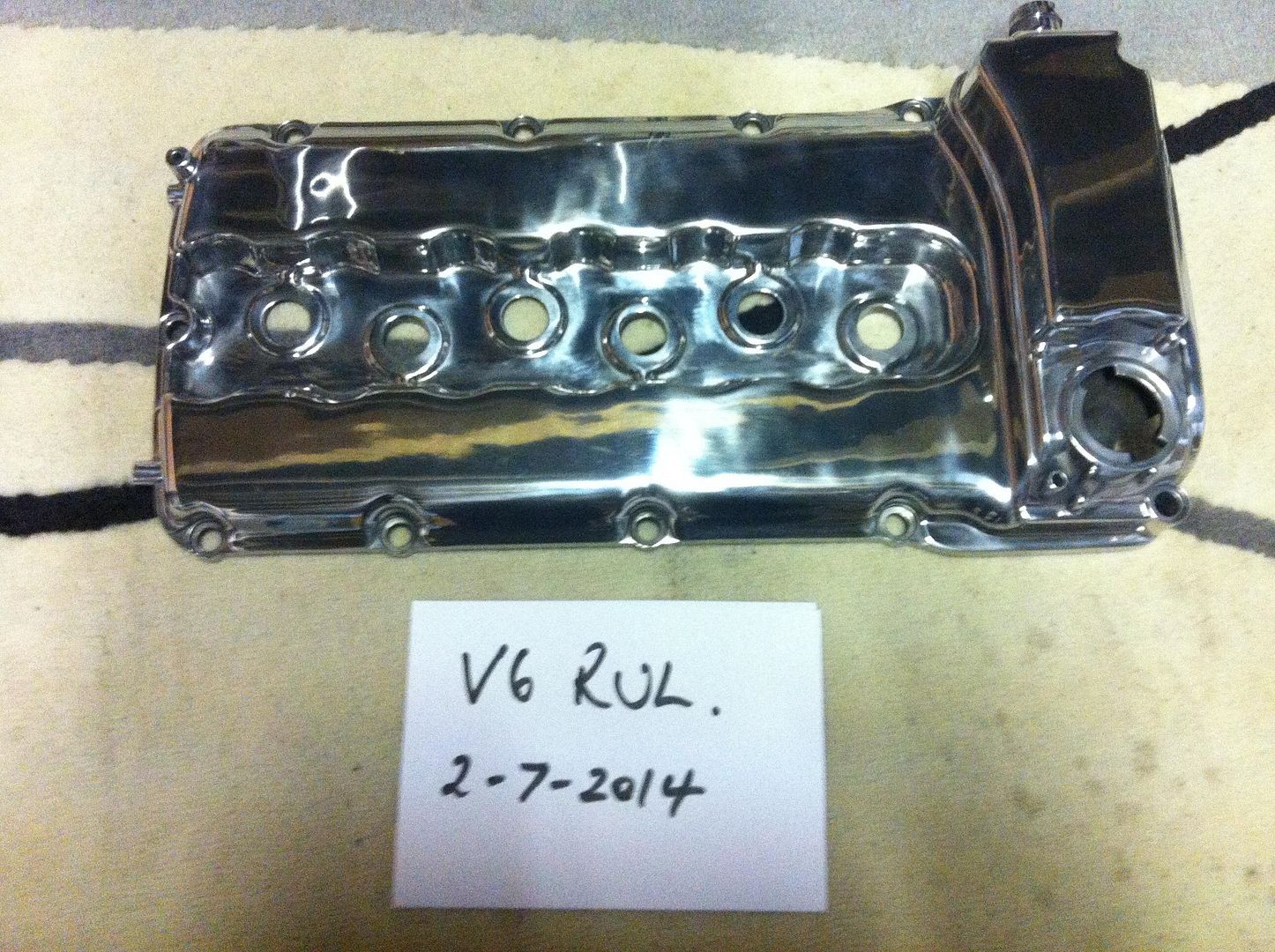Pureklas Polished Rocker Cover | VW Golf R32 Forum