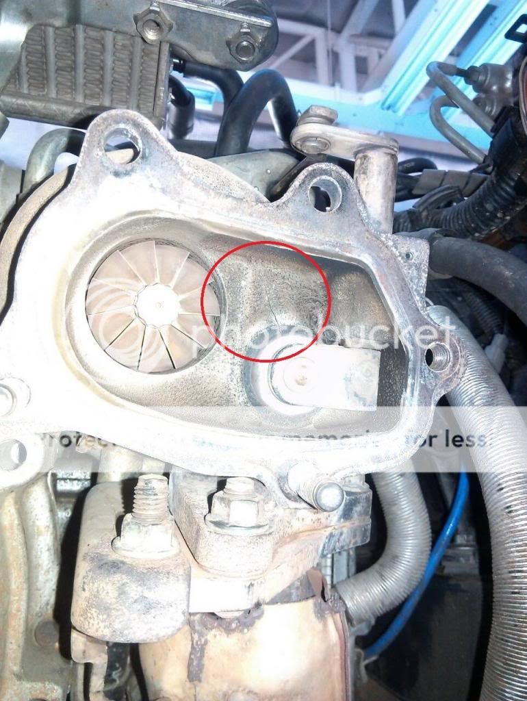 Cracked turbo, what should I do ? | IW STi Forum