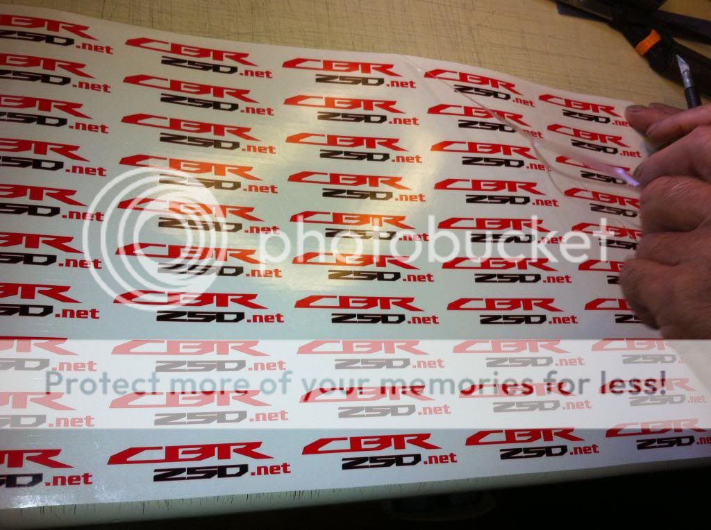 CBR250.net decal ORDER thread ONLY! | Honda CBR 250 Forum